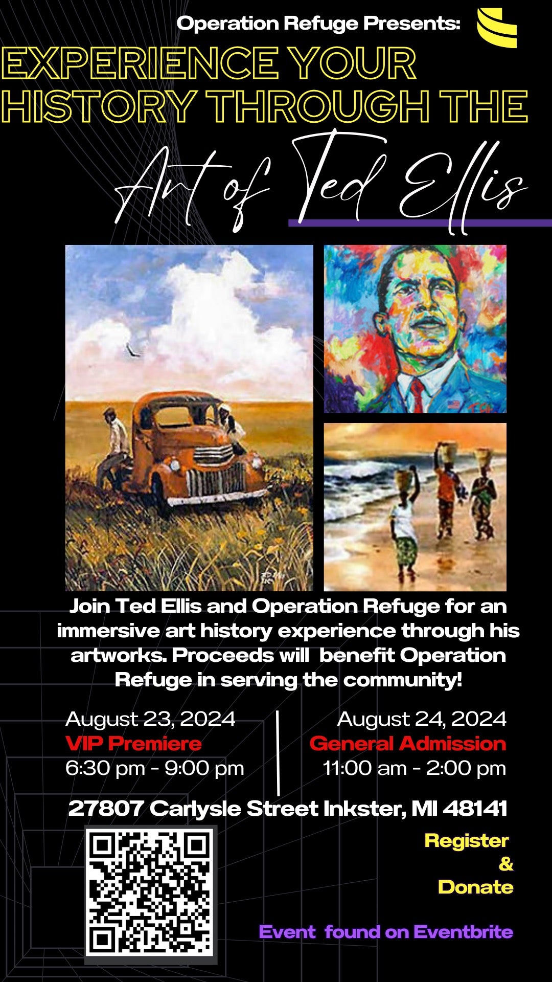 Operation Refuge Art Fundraiser – Ted Ellis Art - The Official Site