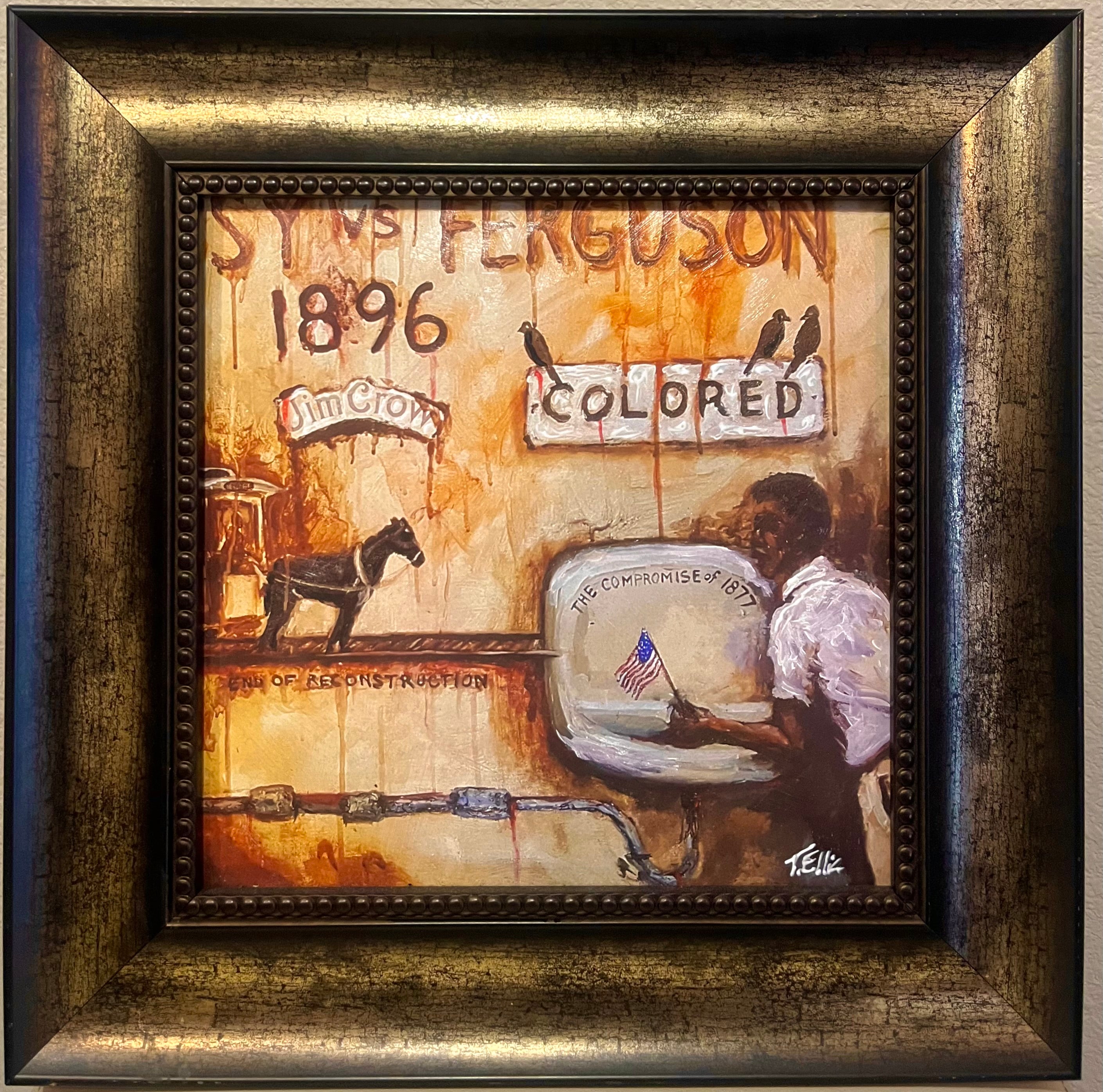 “Plessy vs. Ferguson” – Ted Ellis Art - The Official Site