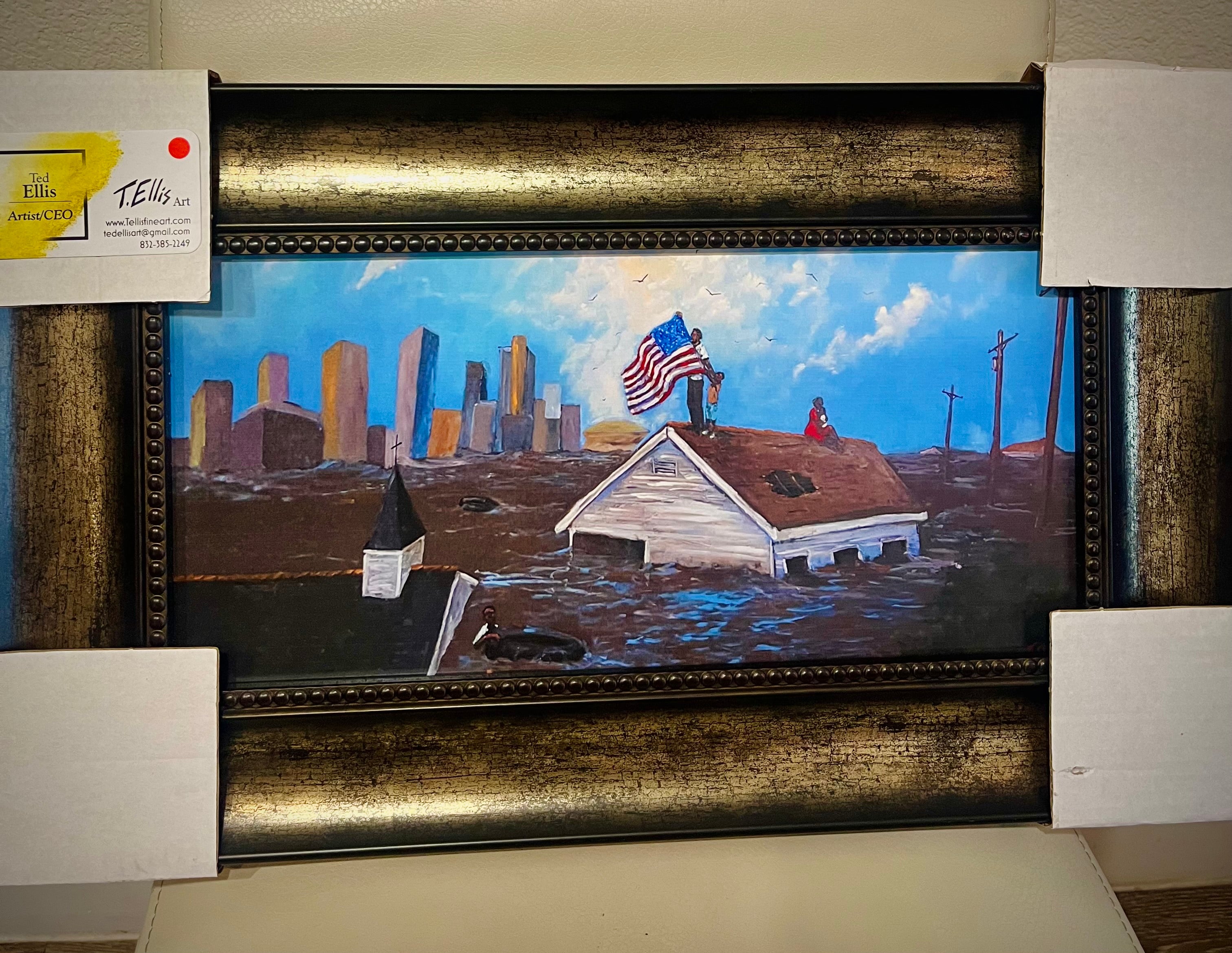 “Strength to Survive🇺🇸” (Framed) – Ted Ellis Art - The Official Site