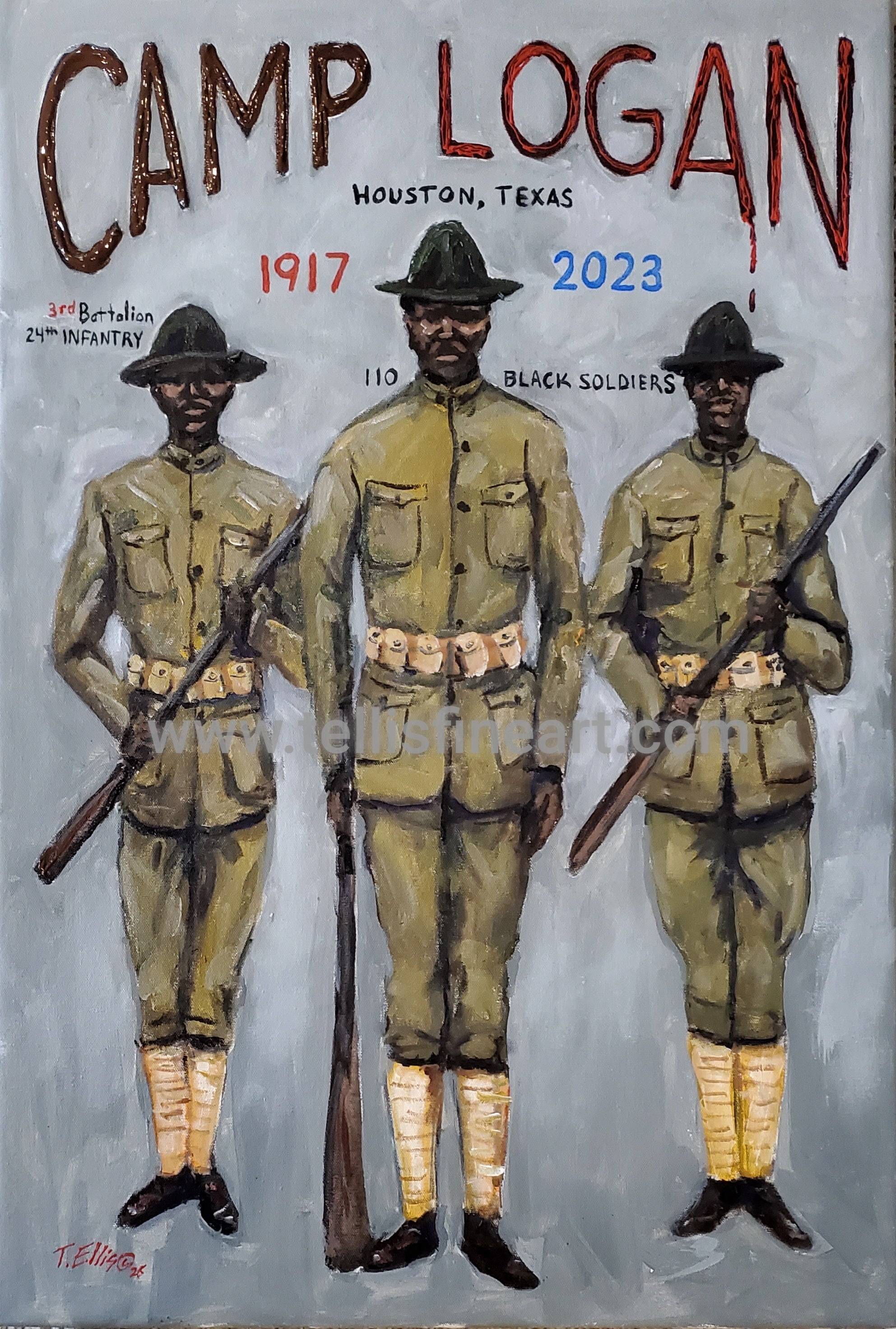 “Camp Logan🏕️” – Ted Ellis Art - The Official Site