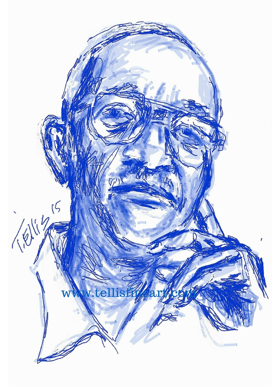 John Hope Franklin Ted Ellis Fine Art Portraits – Ted Ellis Art - The ...