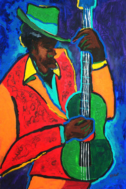 Guitar Blues Ted Ellis Limited Edition Art – Ted Ellis Art - The ...