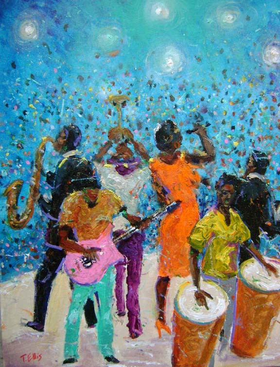 Singing and Playin That Jazz Ted Ellis Fine Art – Ted Ellis Art - The ...